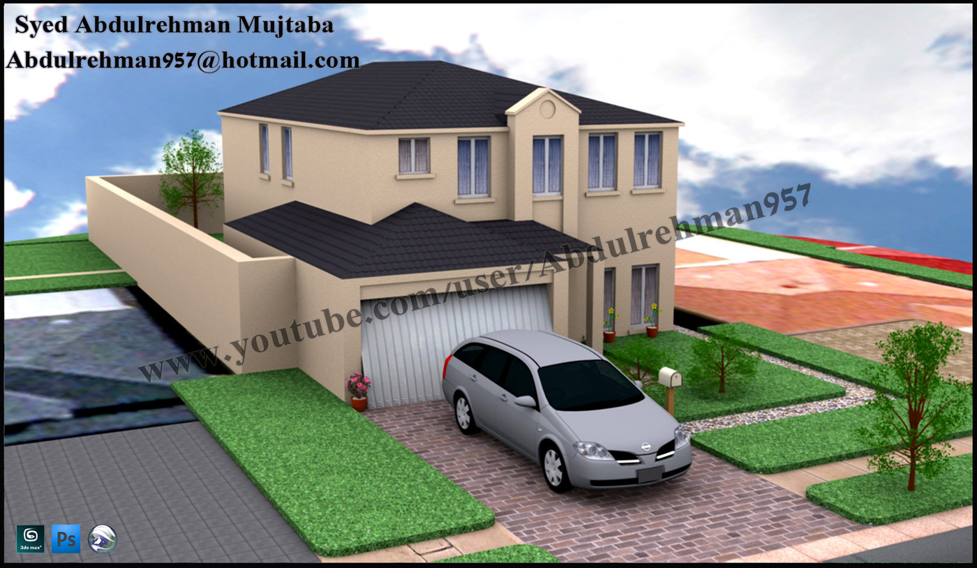 3d house Sydney Australia by Syed Abdulrehman Mujtaba at Coroflot.com