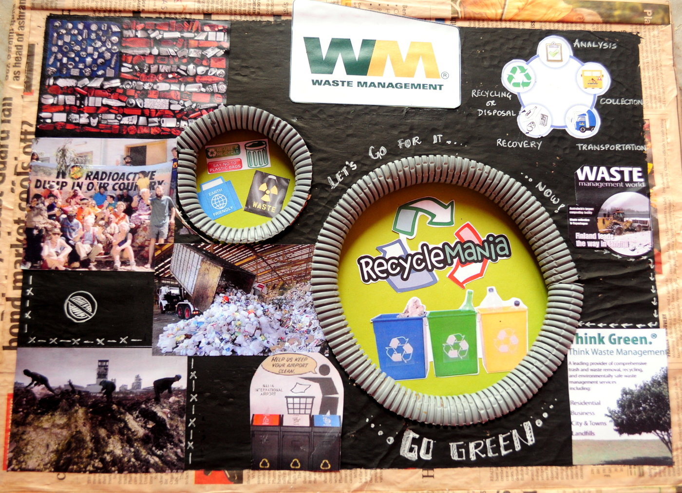 Moodboard (to promote waste management) by Mani Jain at Coroflot.com