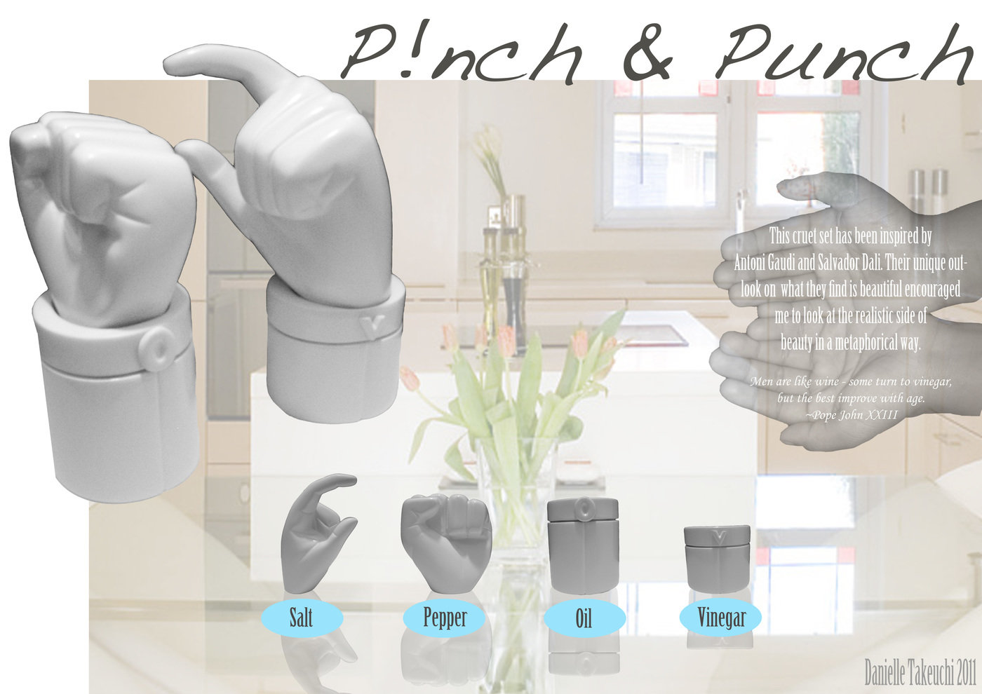 Cruet Set Project by Danielle Takeuchi at Coroflot.com