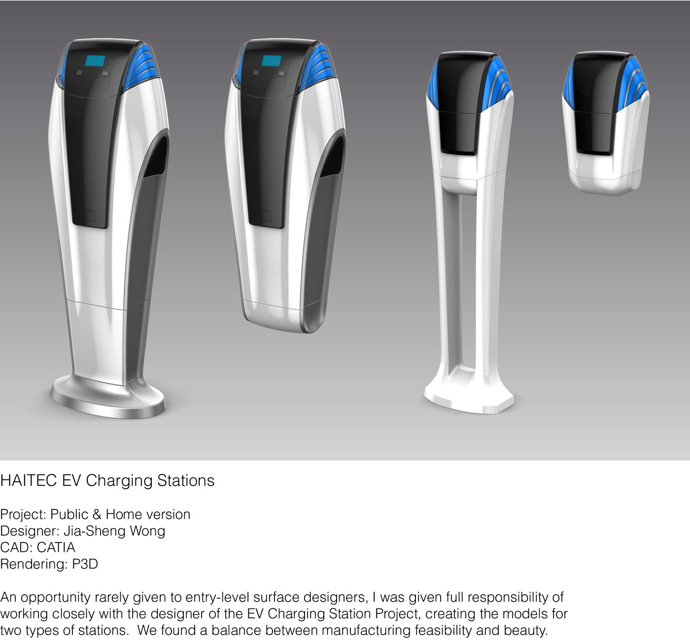 HAITEC EV Charging Station by Jia-Ruei Lin at Coroflot.com