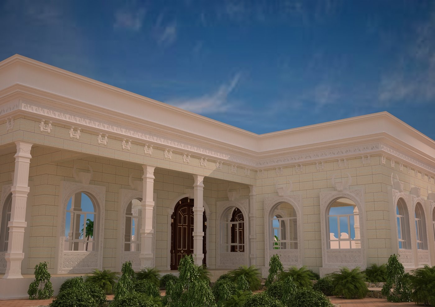 An upload by Amjath Abubacker on Coroflot: to the project exterior designs