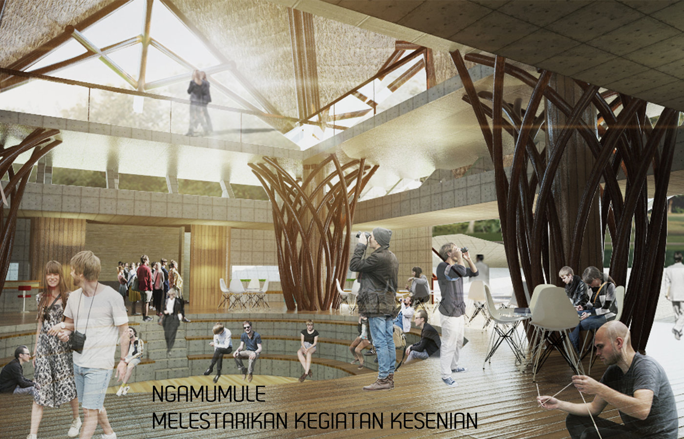 ARCHFEST 2015 VISIONARY BAMBOO COMPETITION - IMAH NGAMUMULE by Andy ...