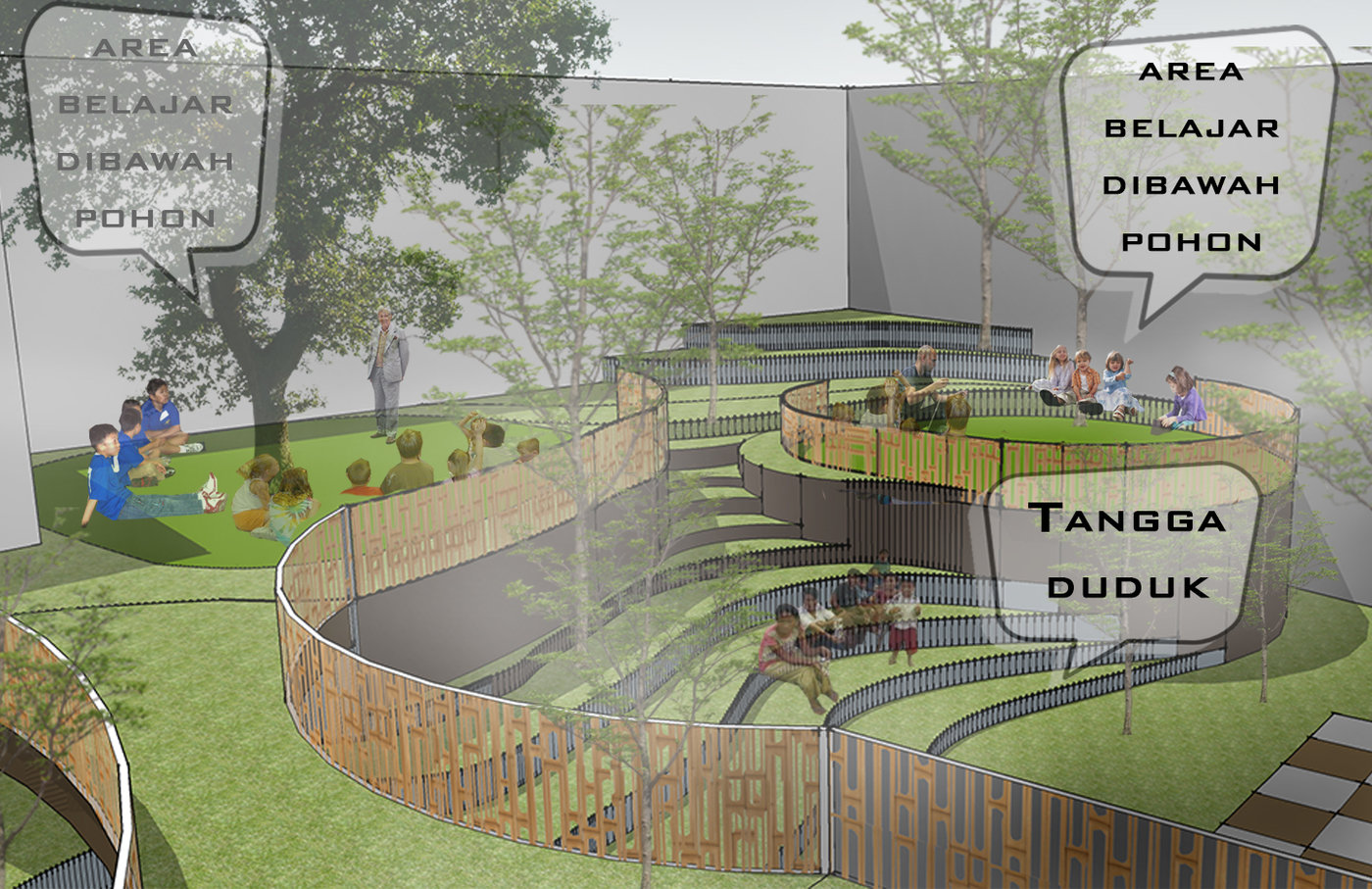 INDOCEMENT ARCHITECTURAL DESIGN - PUBLIC SPACE COMPETITION - CHILDHOOD ...