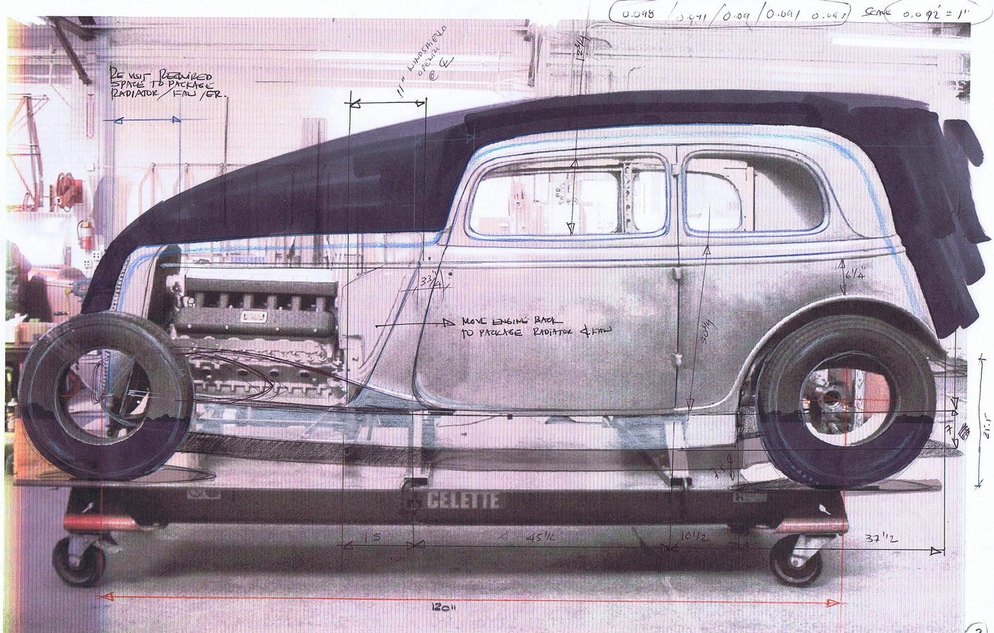 2012 - 2013 - Moal Coachbuilders. Eric Zausner "Blue Train" inspired ...