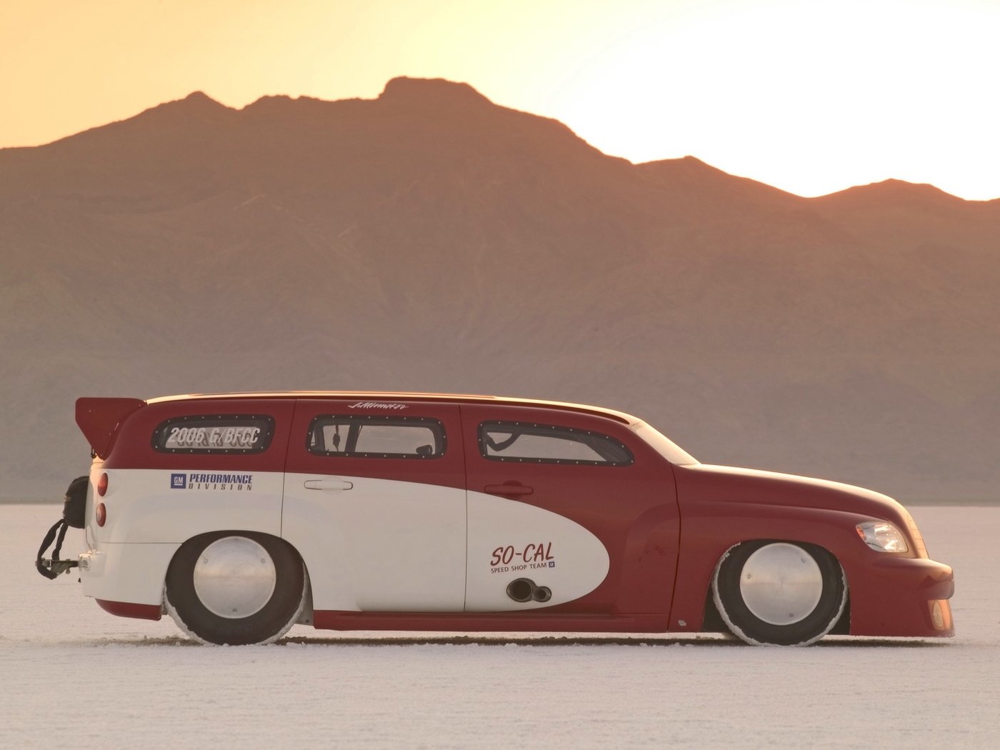 2005 S0-Cal Speed Shop HHR Land speed racing car by Alberto Hernandez ...