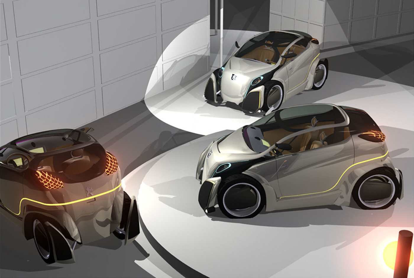 peugeot VLC city electrique car by Fougere stephane at Coroflot.com