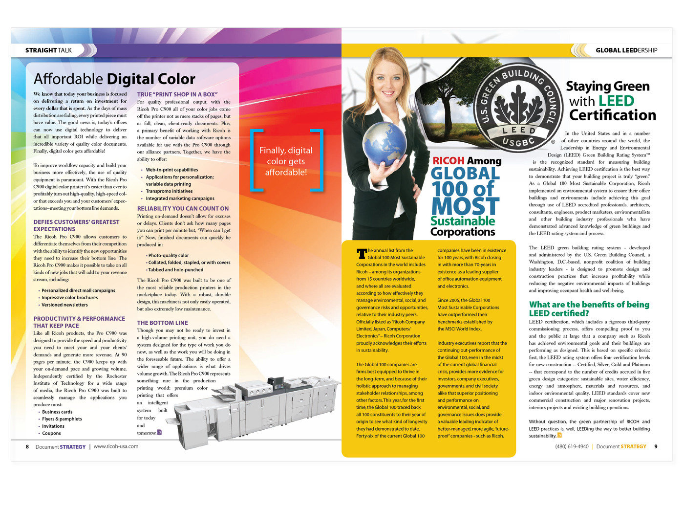 Document Strategy Magazine by Diana Sanmiguel at Coroflot.com