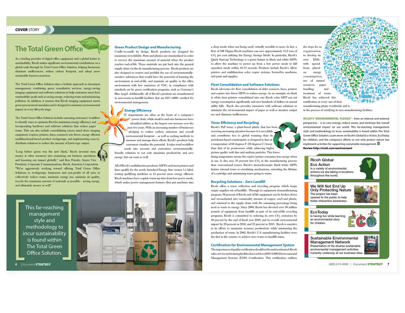 Document Strategy Magazine by Diana Sanmiguel at Coroflot.com