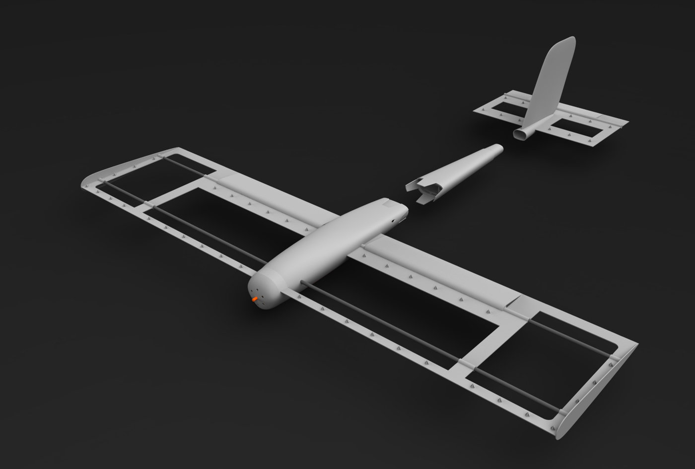Rapid Prototype UAV by Eric Chiang at Coroflot.com