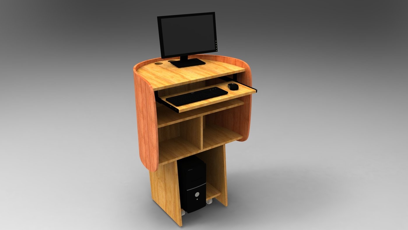 Presentation Podium Technical Drawing Package by Eric Chiang at ...