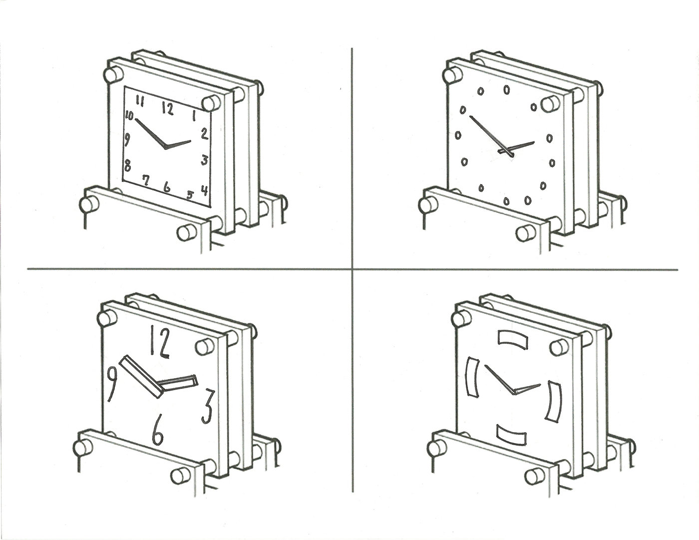 Clock Design Project by Andrew Lawrence at Coroflot.com