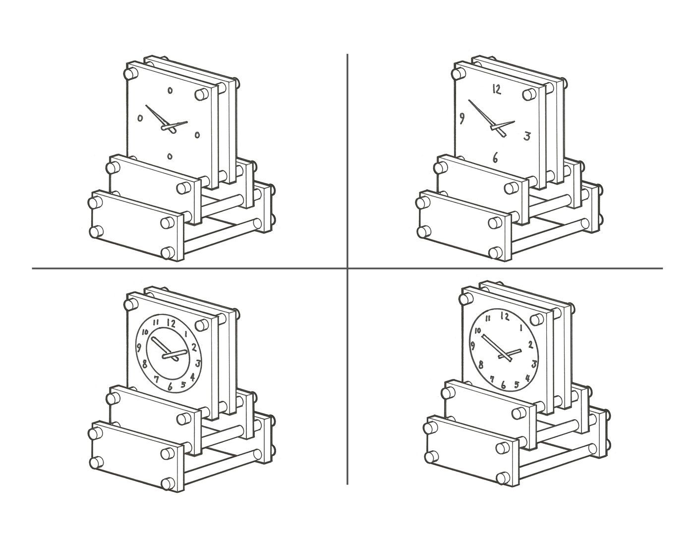 Clock Design Project by Andrew Lawrence at Coroflot.com