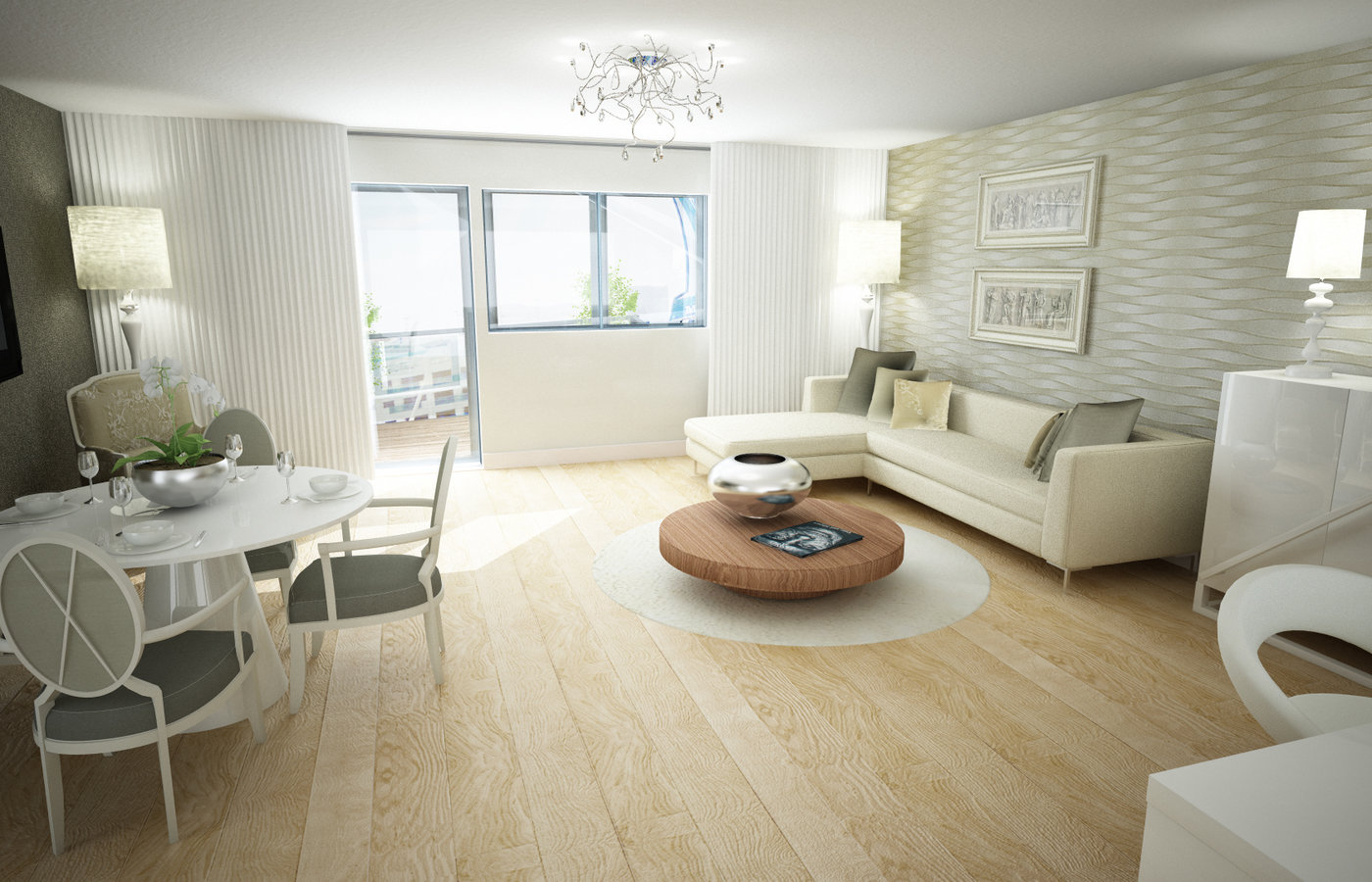 Interior design by Wyn Leung at Coroflot.com