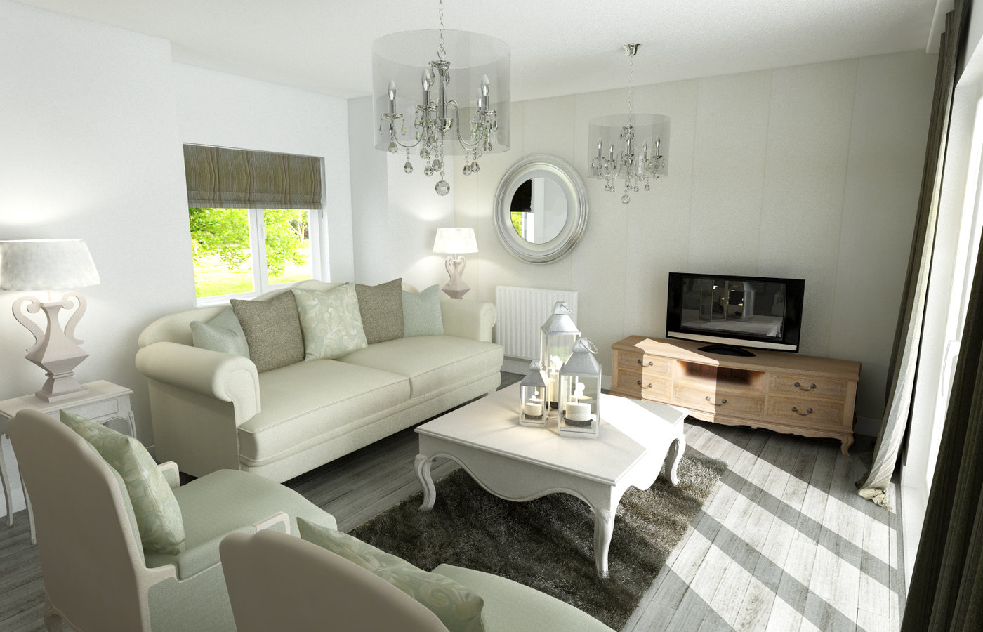 Interior design by Wyn Leung at Coroflot.com