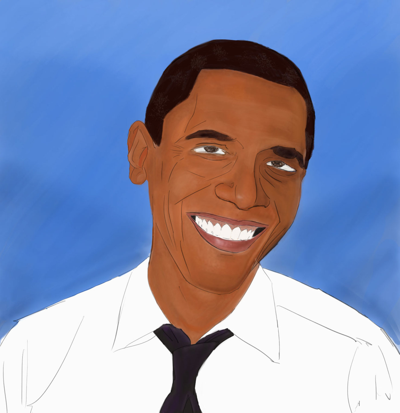 President Obama by Brandon Chin at Coroflot.com