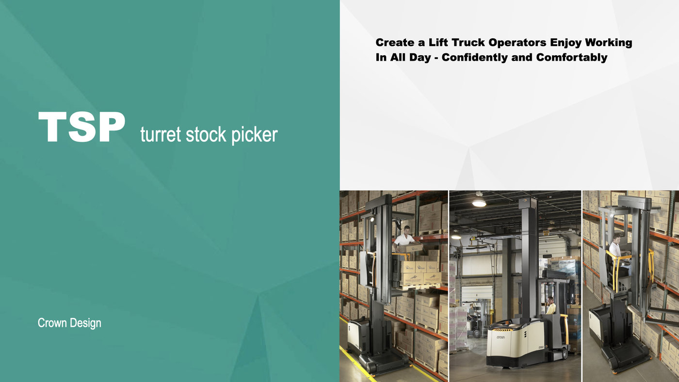 TSP 7000 Turret truck by Steven Pulskamp at Coroflot.com