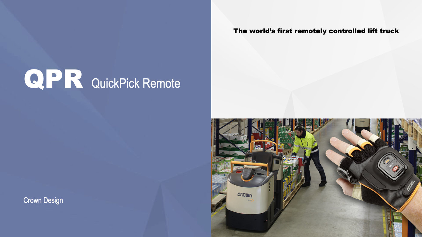QuickPick Remote - a remotely controlled pallet truck by Steven ...