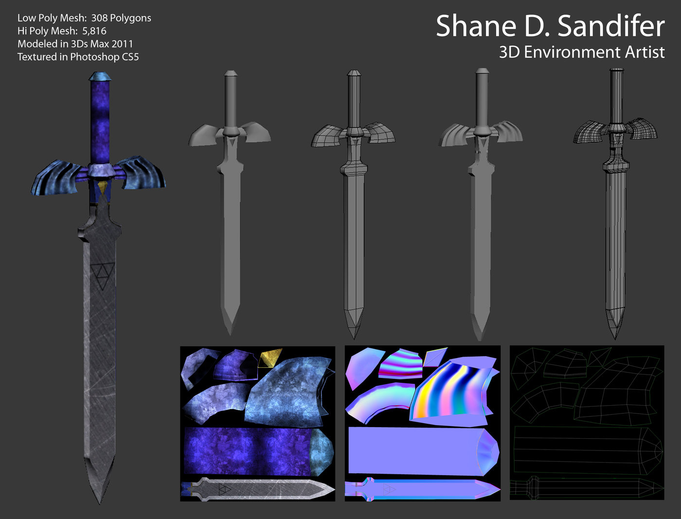 Master Sword by Shane Sandifer at Coroflot.com