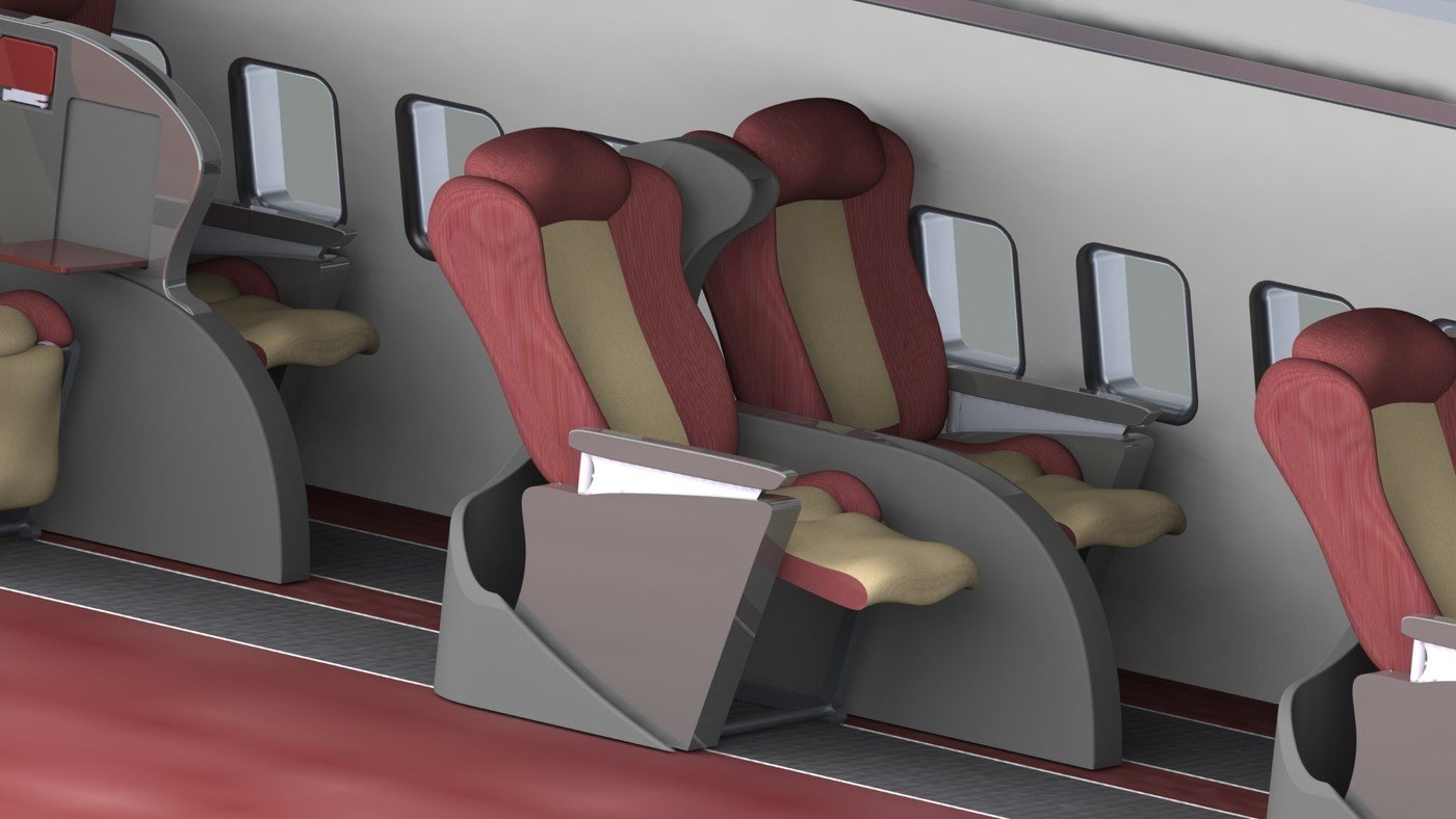 Boeing-777 Business Class Concept by Harry Lovell at Coroflot.com