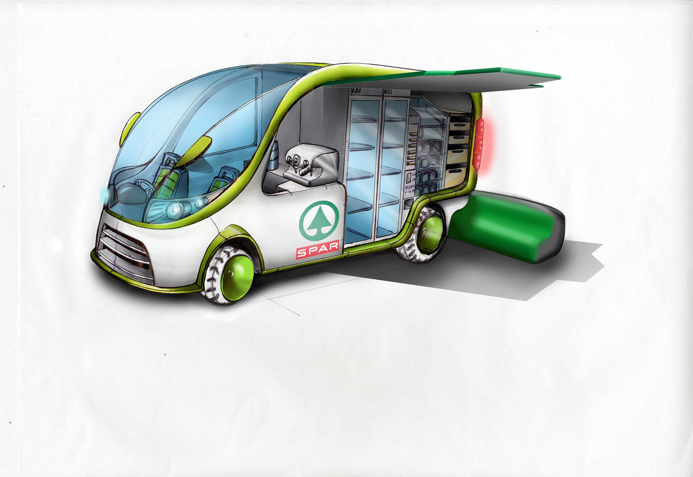 Convenience Vehicle Concept by Harry Lovell at Coroflot.com