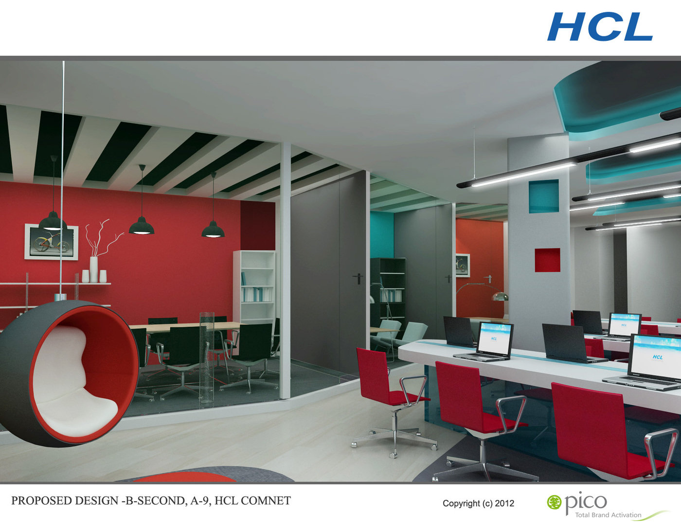 HCL Office Interior by Ila Saini at Coroflot.com