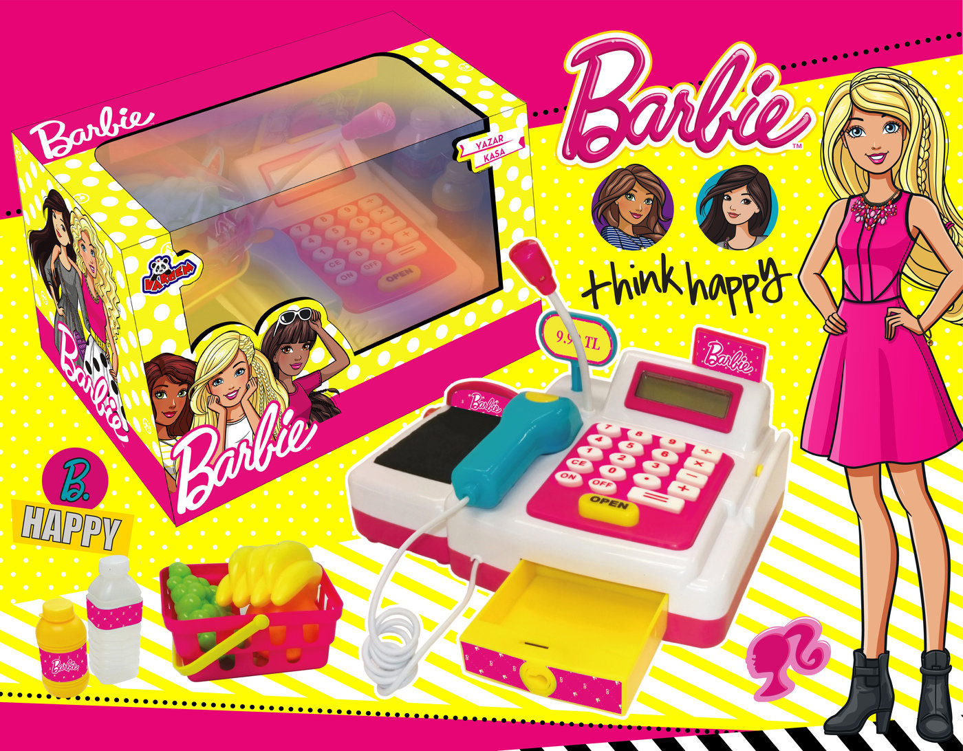 Barbie - Mattel - Cash Register by ismail parlak at Coroflot.com