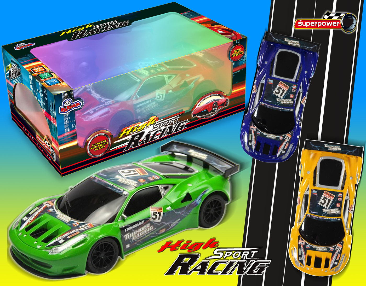 High Sport Racing - Remote Control - Toy by ismail parlak at Coroflot.com