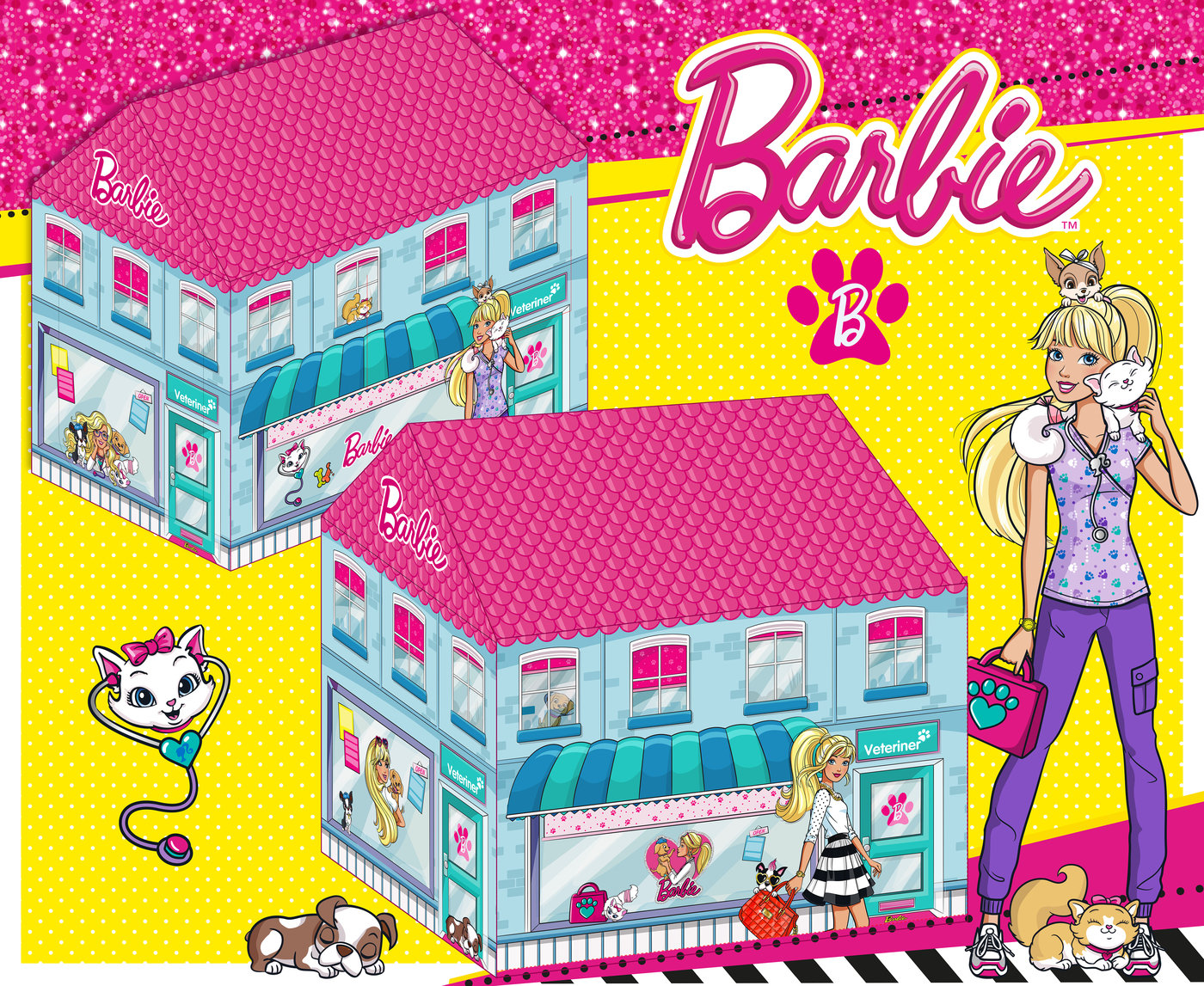 Barbie Veterinary Tent - MATTEL by ismail parlak at Coroflot.com