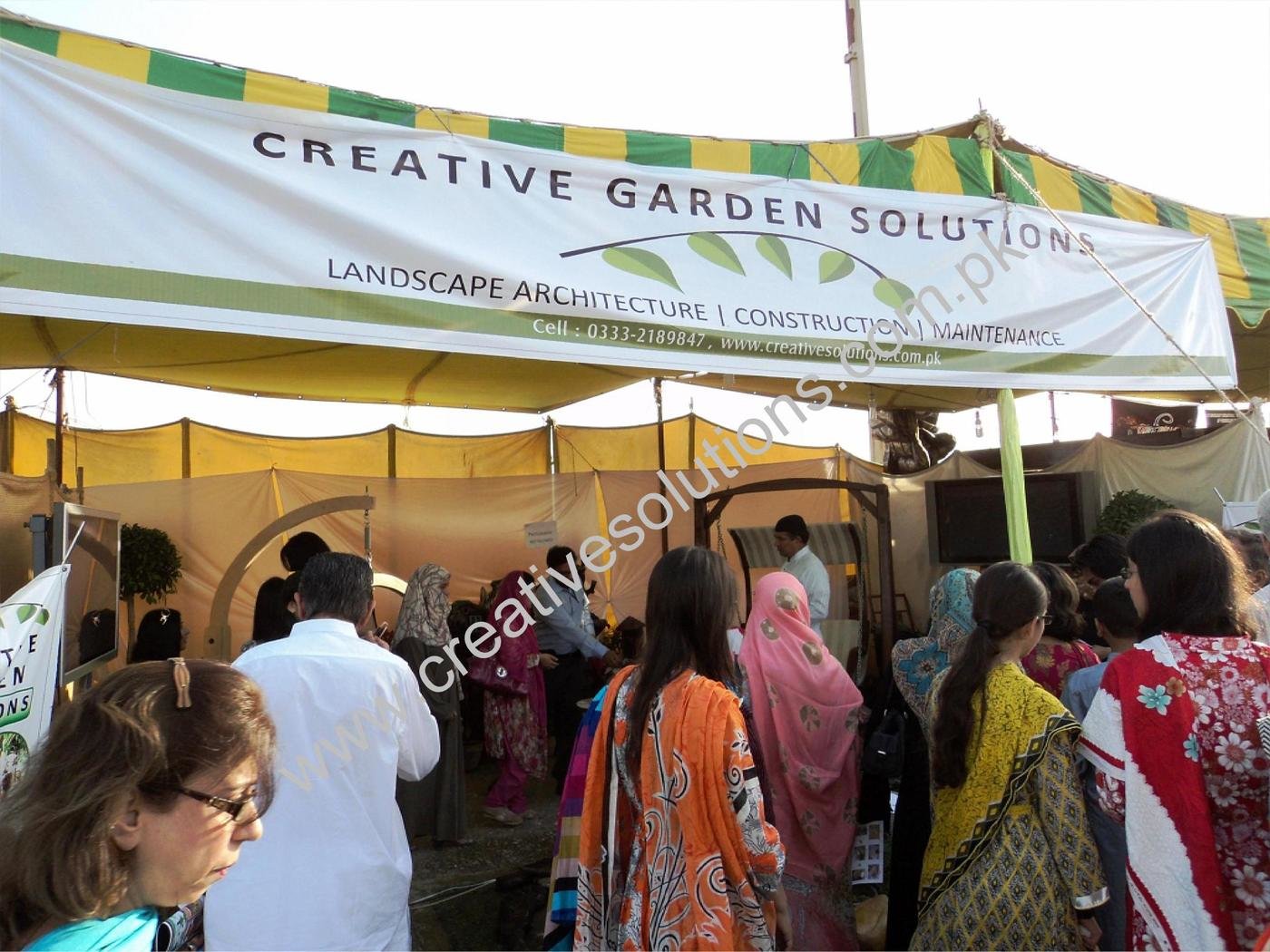 Flower Show by Creative Garden Solutions Pakistan at Coroflot.com