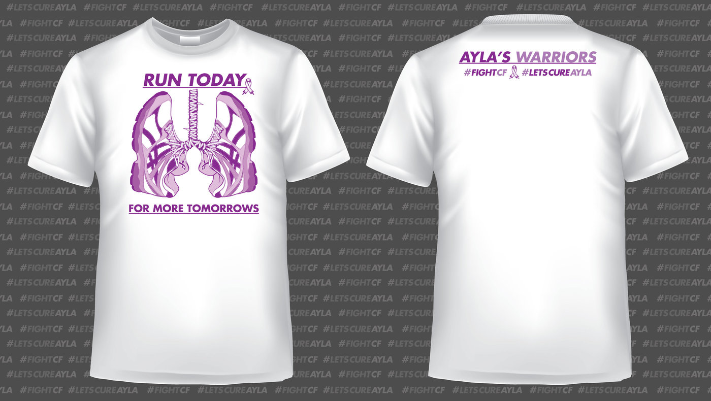 Run Today - CF Fundraiser Shirt by Jon Hill at Coroflot.com