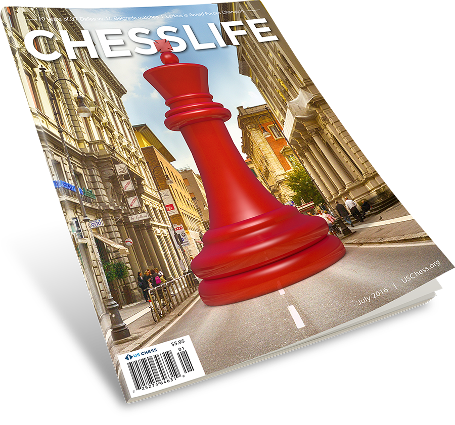 Cover illustrations for Chess Life by Jon Buckley at Coroflot.com