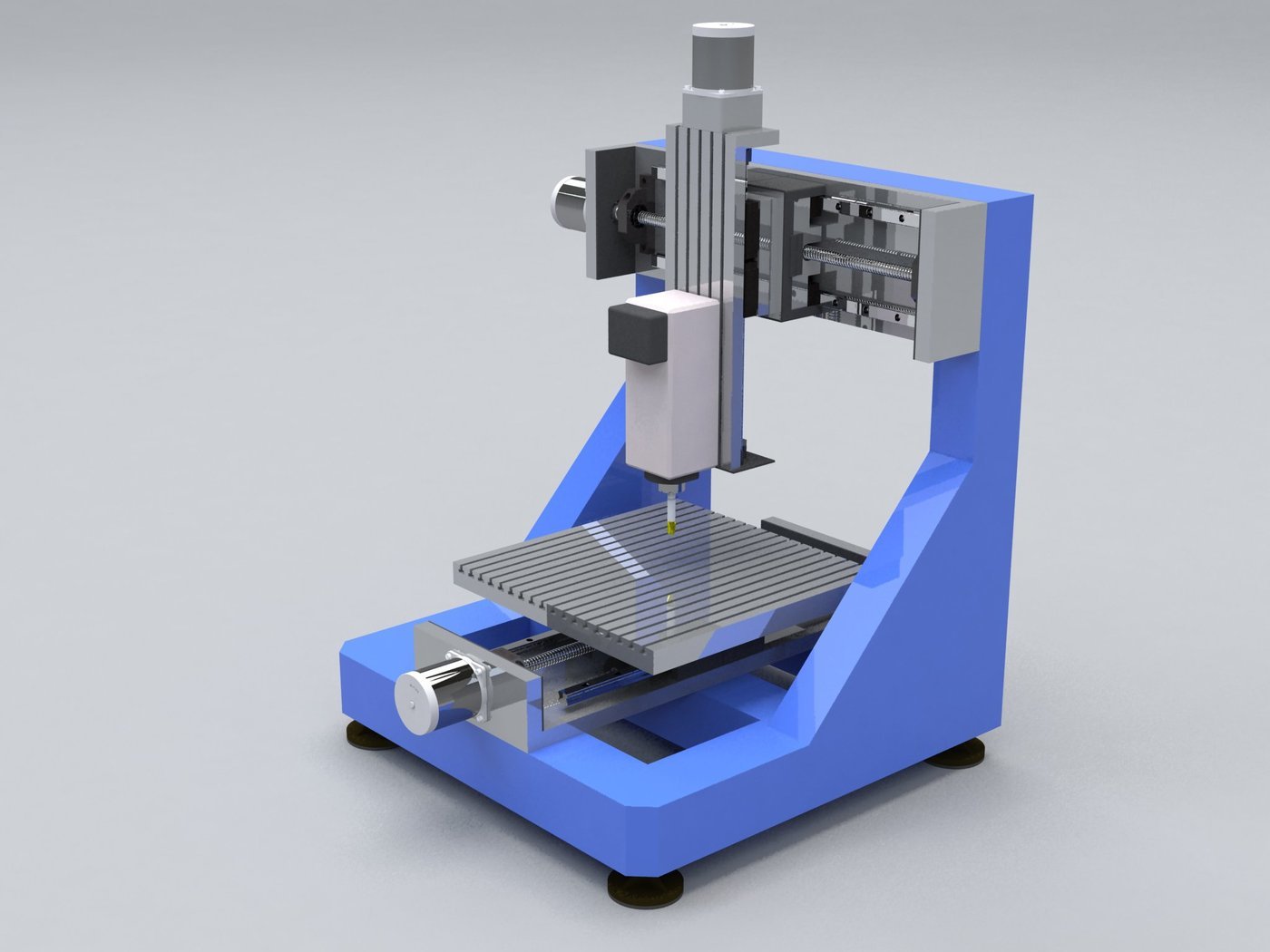 Cnc Machine 3D Project by Elvio Junges at Coroflot.com