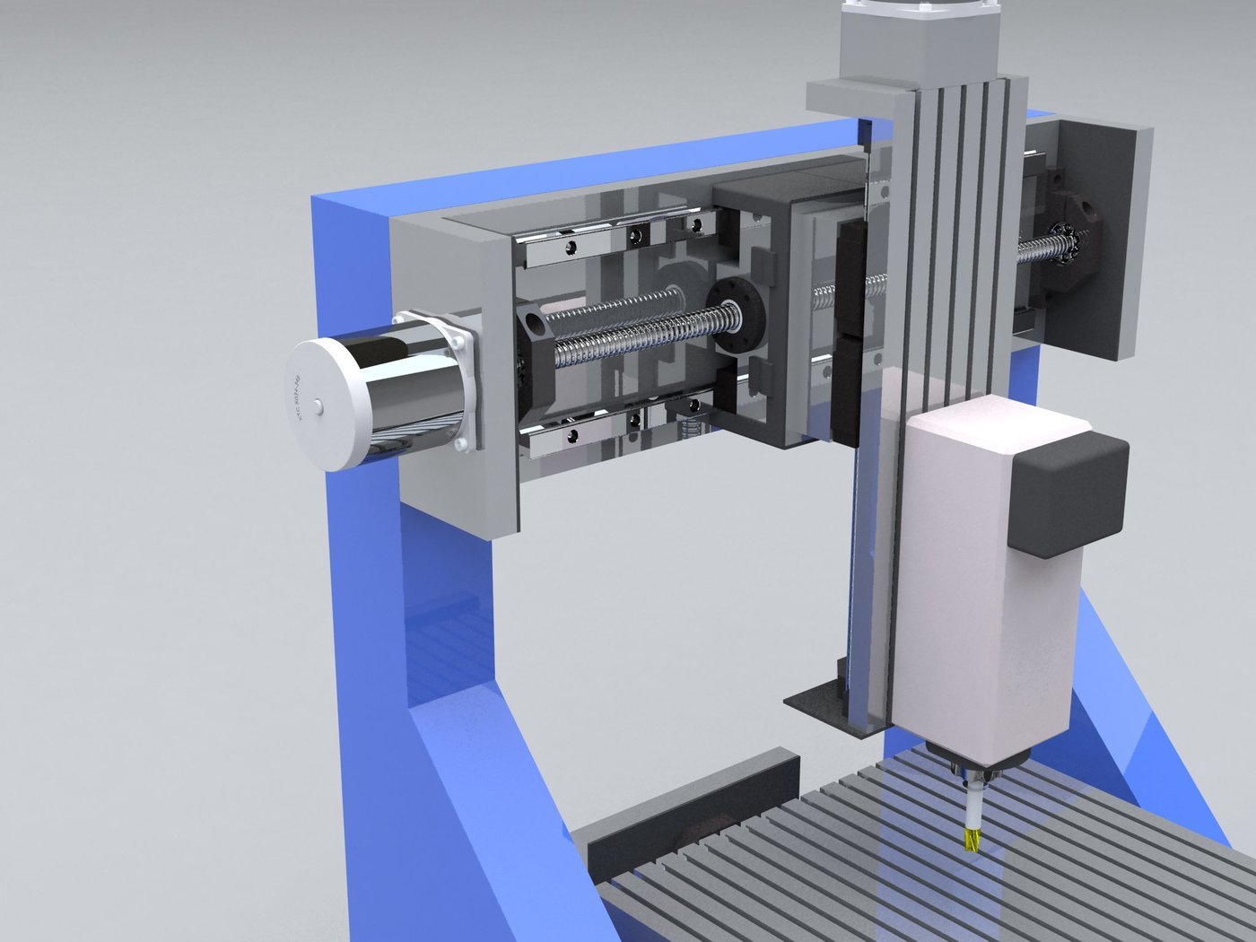Cnc Machine 3D Project by Elvio Junges at Coroflot.com