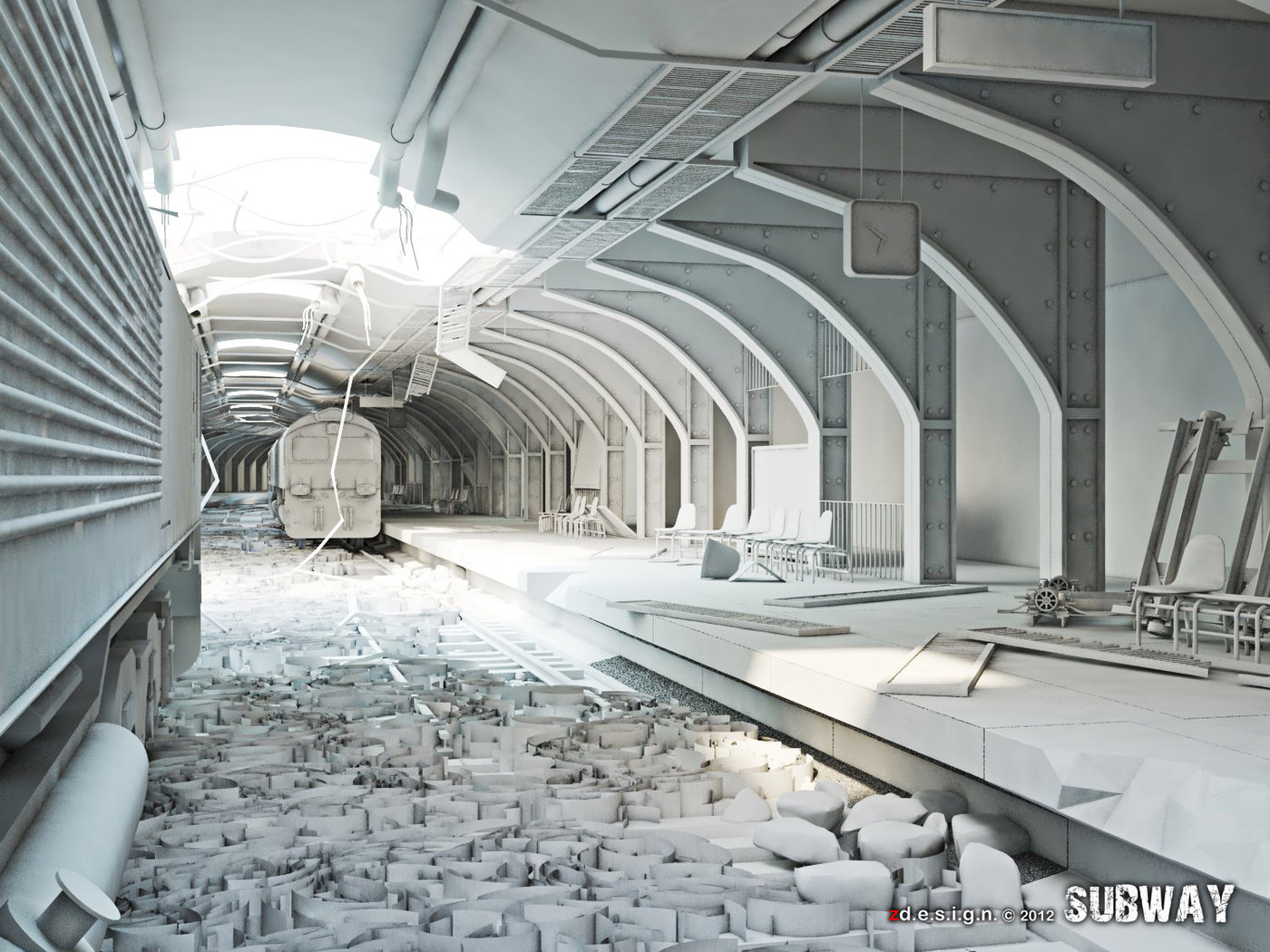 Subway_Ruins by zernan suarez at Coroflot.com