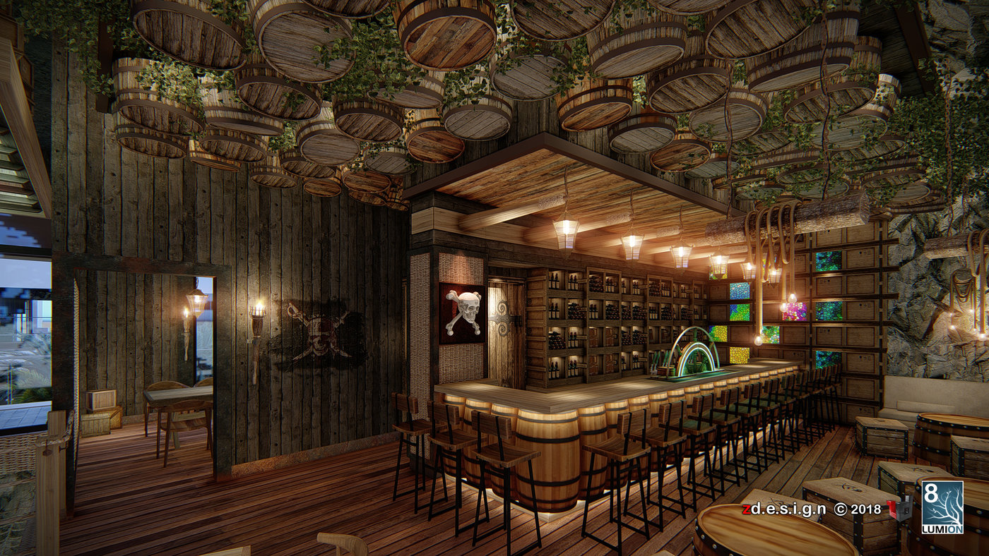 PIRATES . . . resto bar by zernan suarez at Coroflot.com