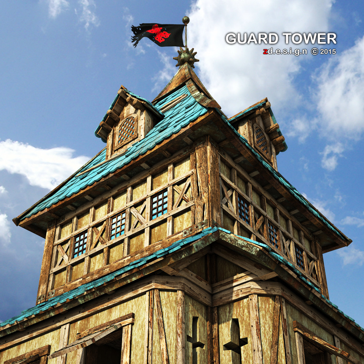 GUARD TOWER - Epic Medieval by zernan suarez at Coroflot.com