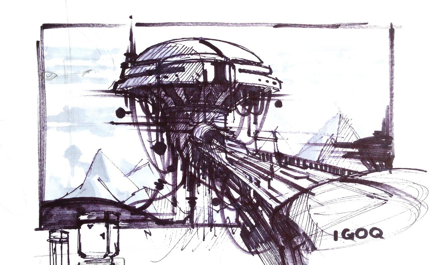 Sketches by Igor Sobolevsky at Coroflot.com