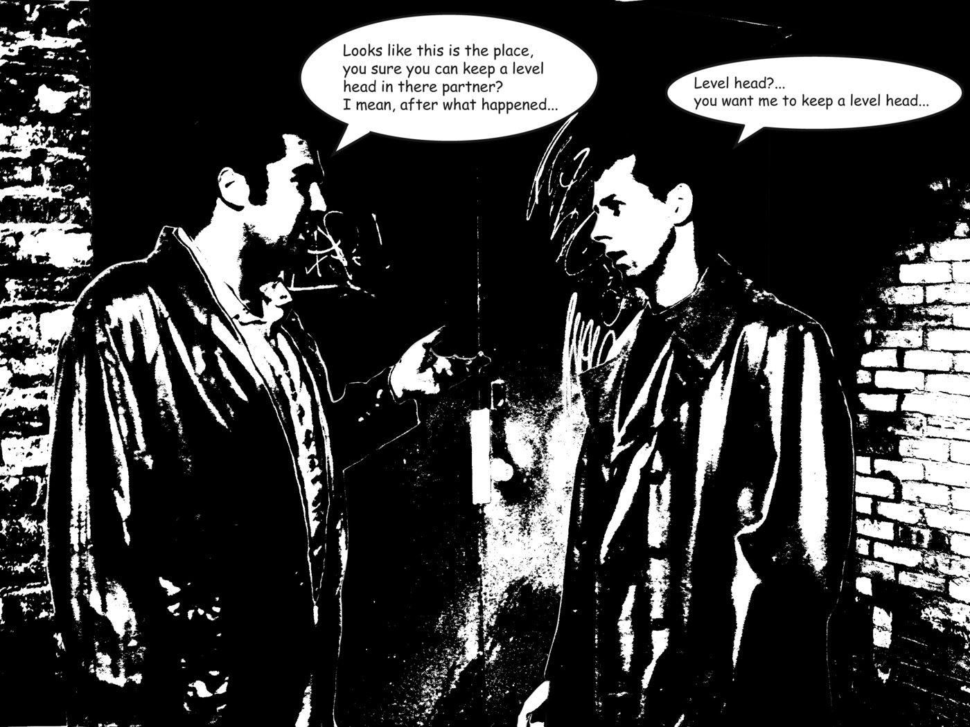 Detective Noir Comic by John Rosebush at Coroflot.com