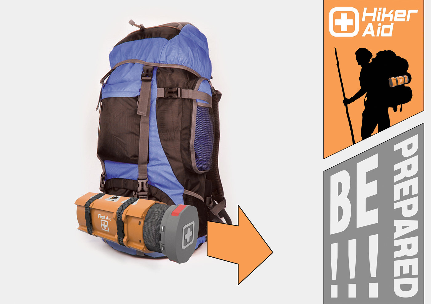 Hiker Aid - first aid kit for hikers by moshe boruhin at Coroflot.com