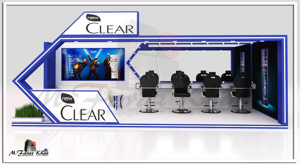 Clear Shampoo Mall Setup by Muhammad Faraz Khan at Coroflot.com