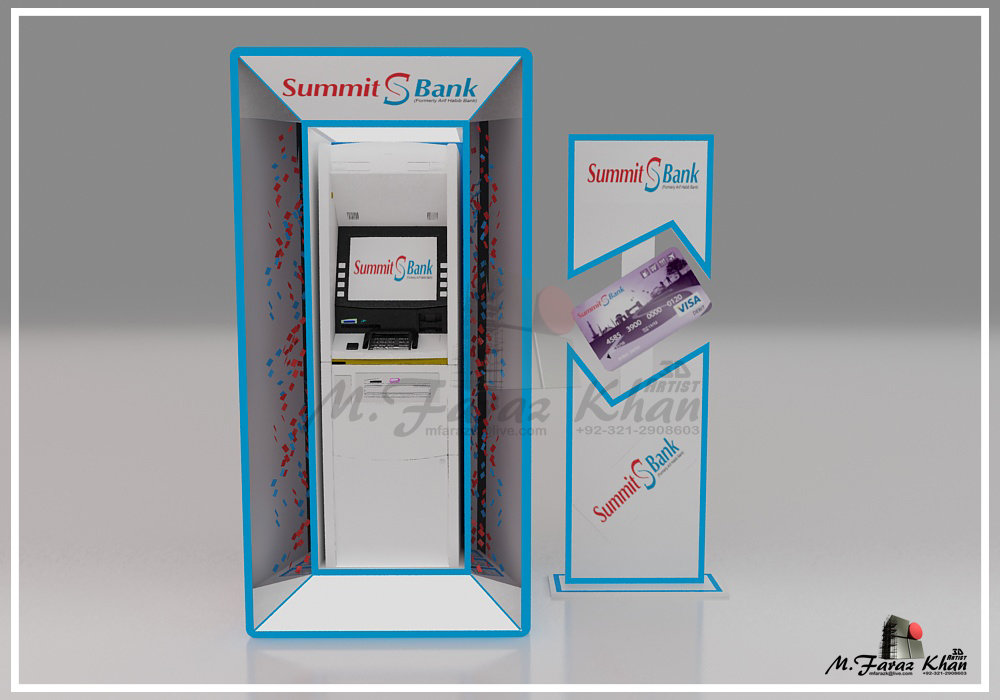 Summit Bank ATM Machine by Muhammad Faraz Khan at Coroflot.com
