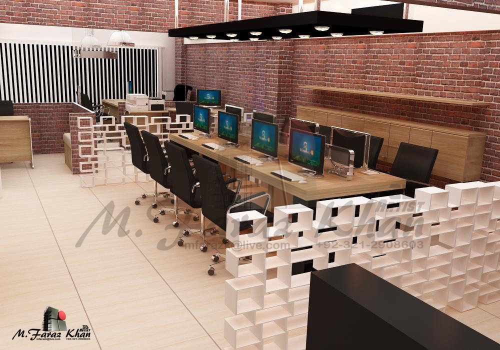 Advertising Office Design by Muhammad Faraz Khan at Coroflot.com