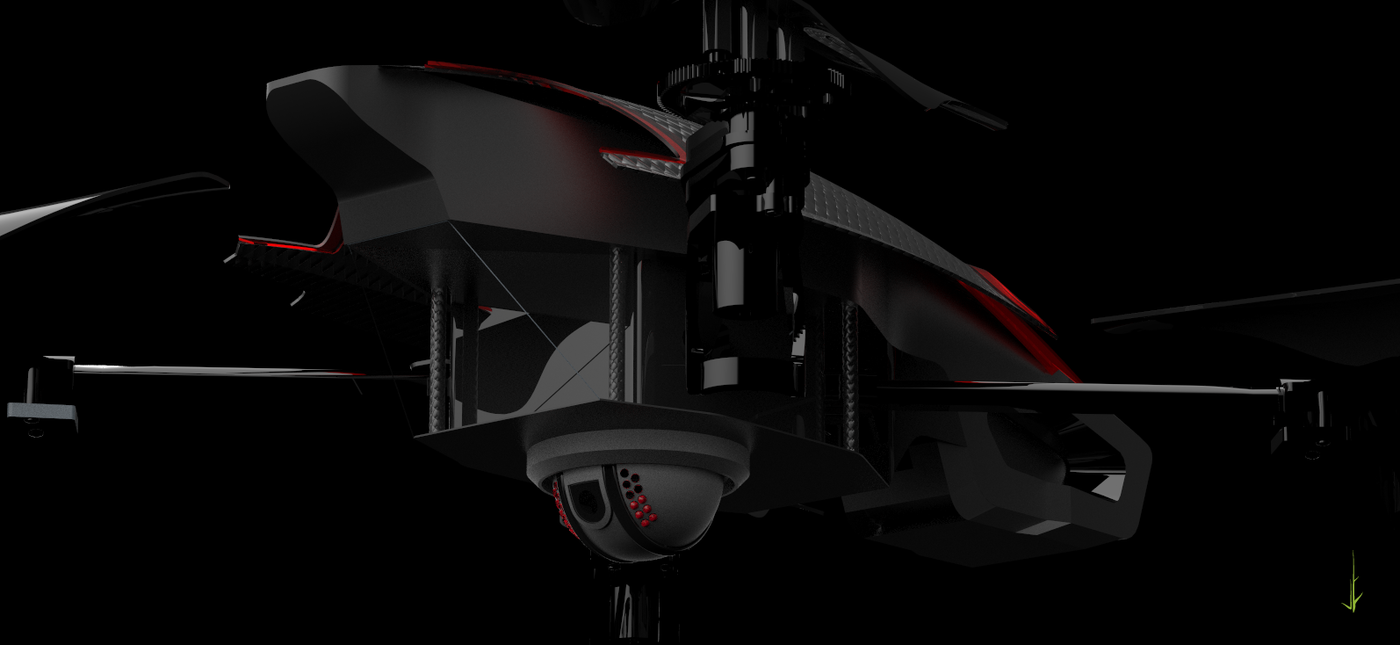 Drone Quadricopter Design - Cuadricoptero diseño by Juan José Foc at ...