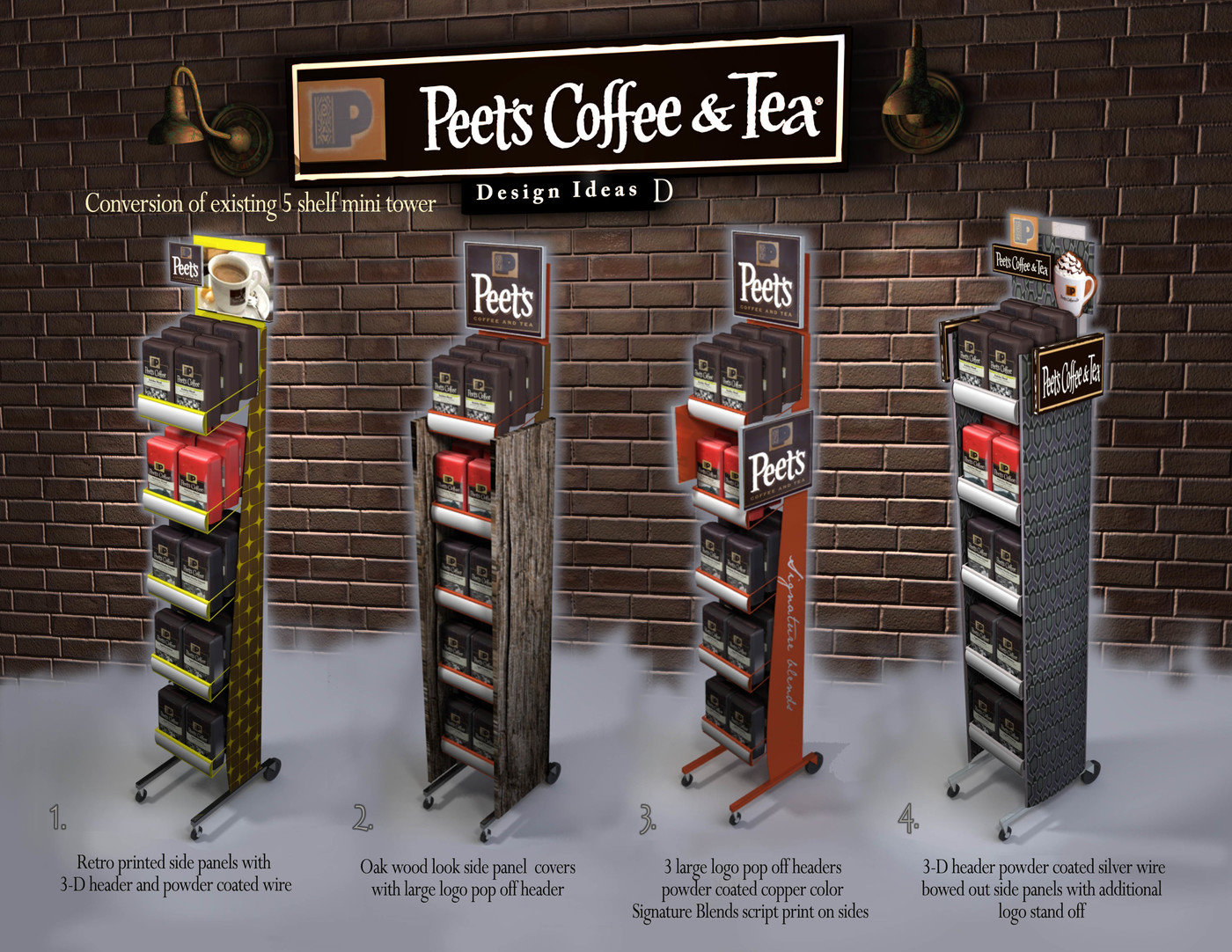 Coffee display Ideas by James Donnell at Coroflot.com