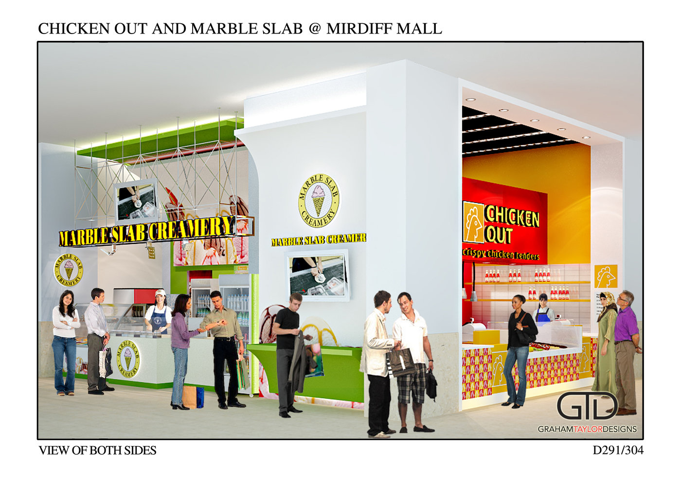 Interior Design - Franchise Outlets by Long Nguyen Sanh Quy at Coroflot.com