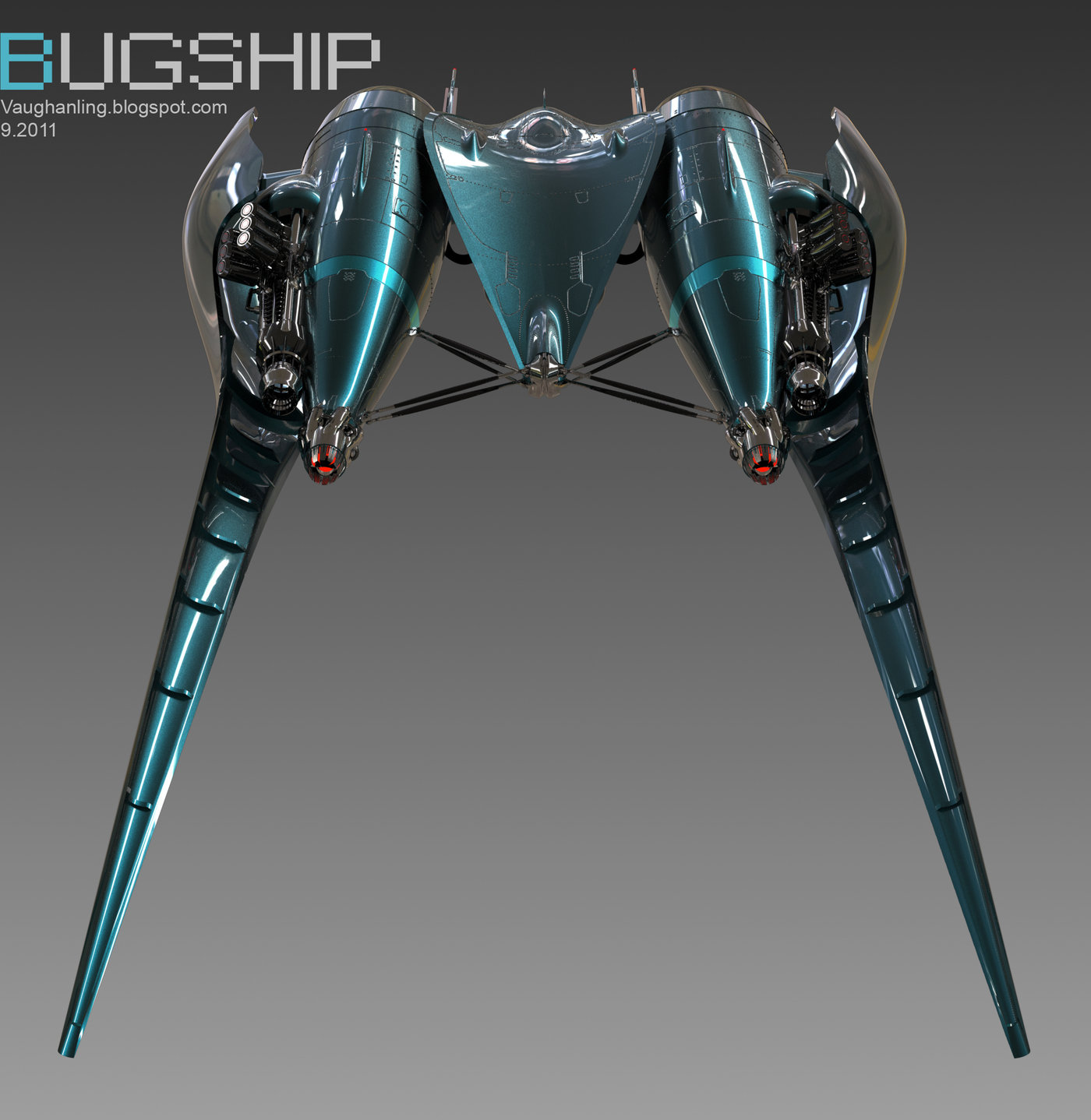 Spaceships by Vaughan Ling at Coroflot.com