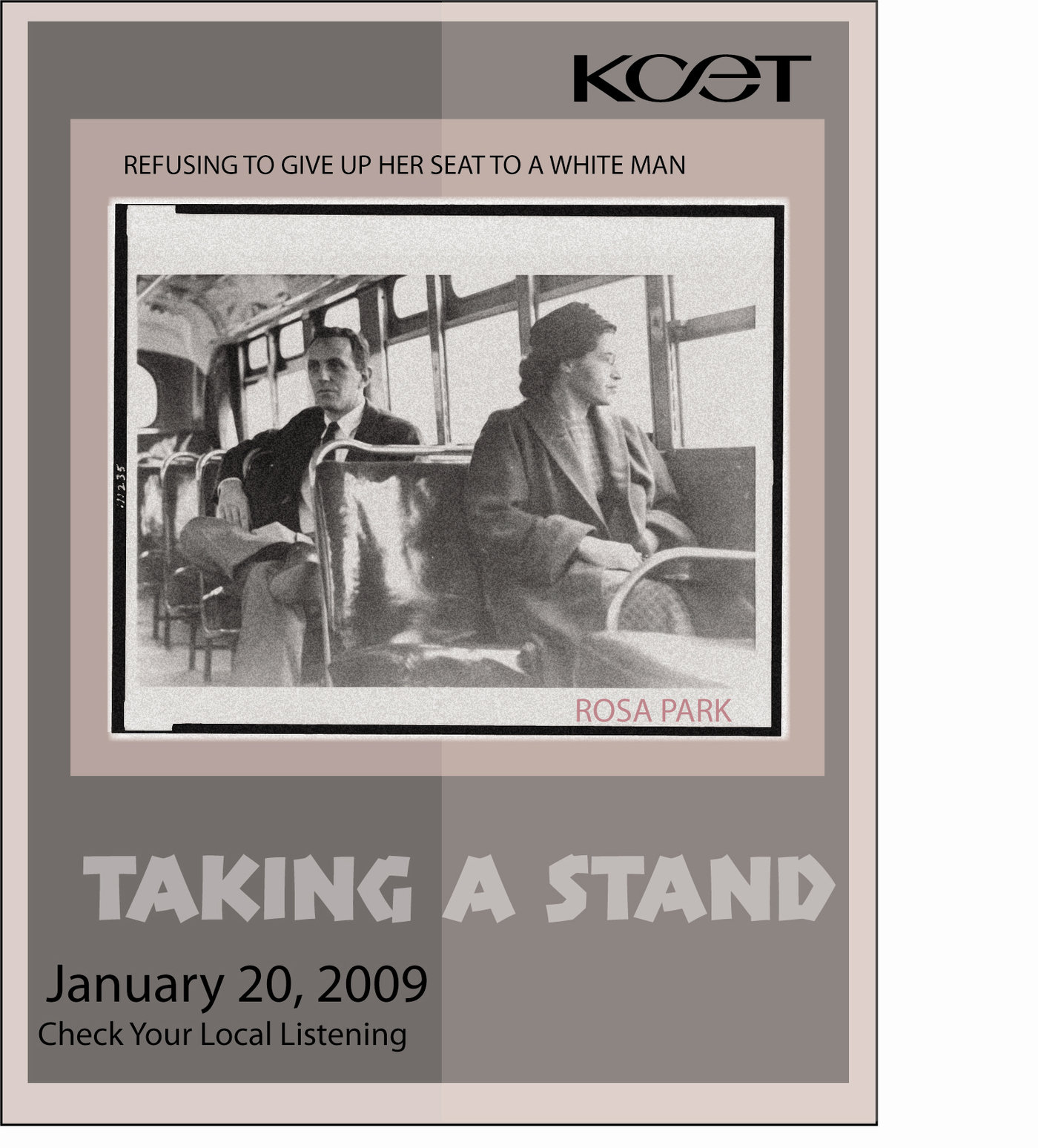 Rosa Park Taking a Stand by michelle ponder at Coroflot.com