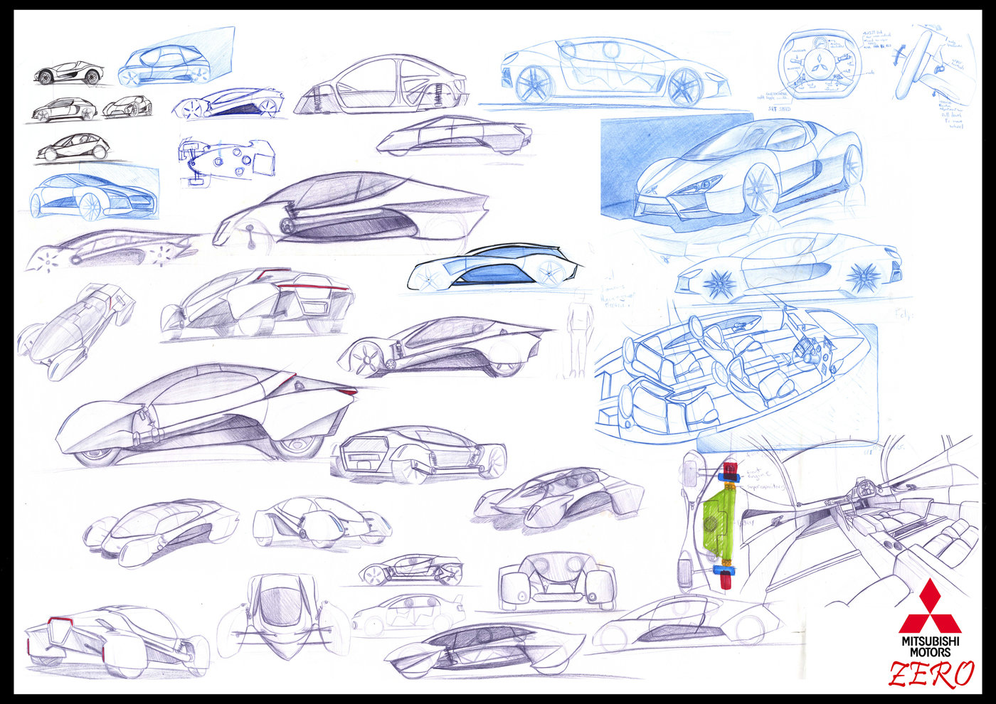 Mitsubishi ZERO by Daniel McBrien at Coroflot.com