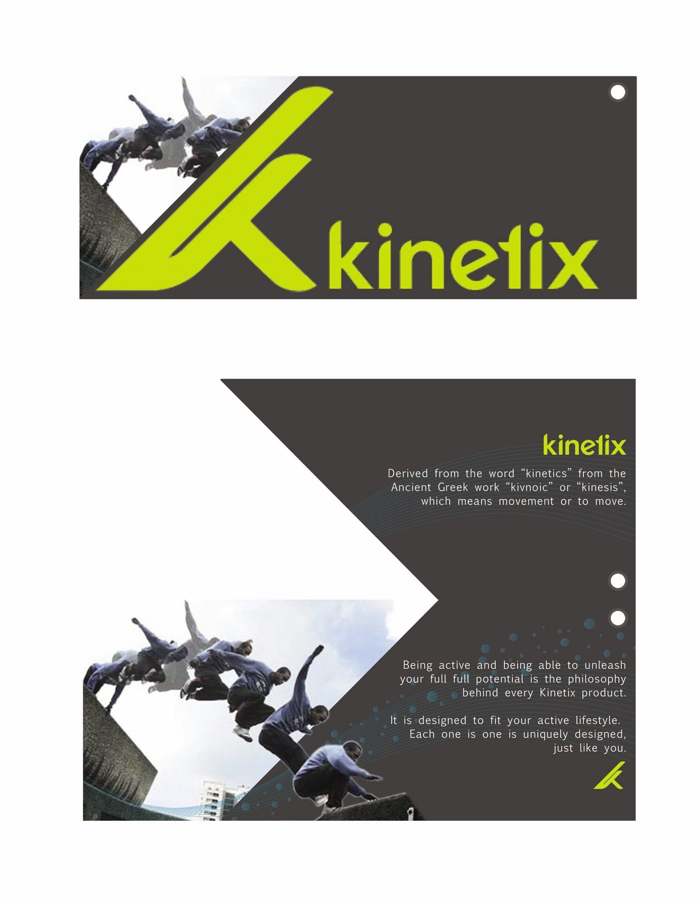 An upload by Jay Junio on Coroflot: to the project Kinetix Hang Tags