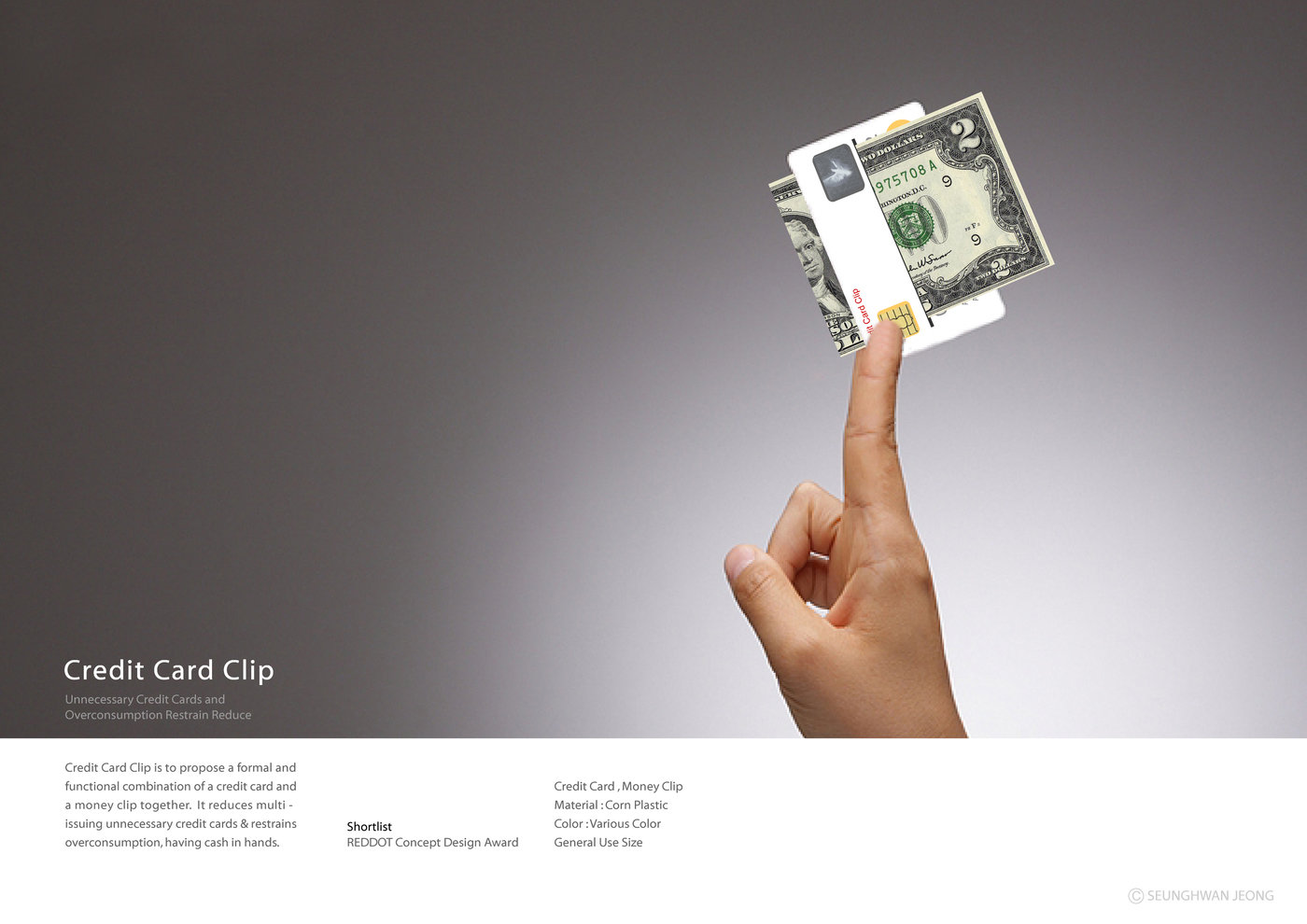 Credit Card Clip by CDC Creative Designers Community at Coroflot.com